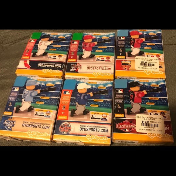 Oyo Lego | Toys | Oyo Mike Trout Figurines Any Box | Poshmark